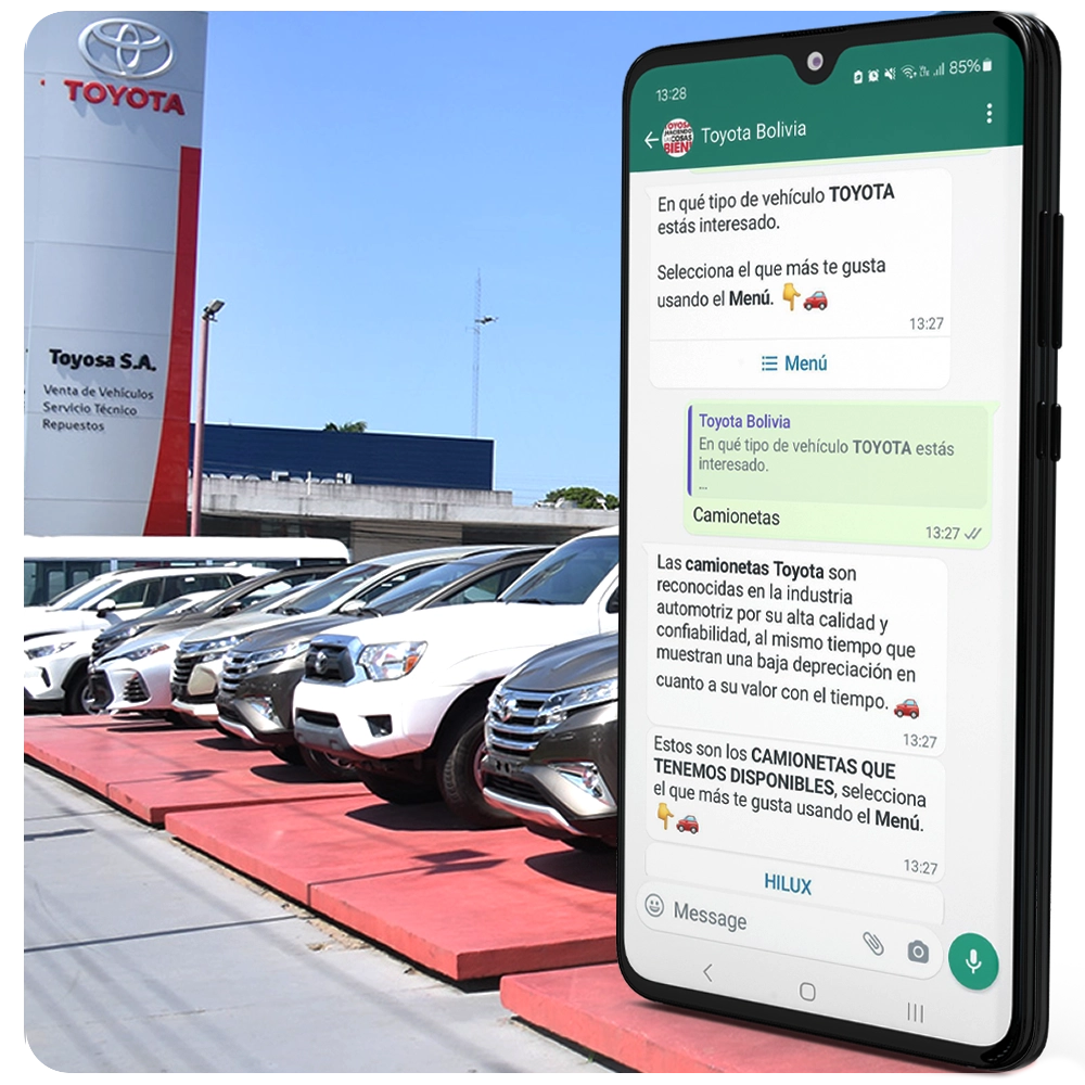 Toyosa aumentó sus ventas un 20% de la mano de Atom